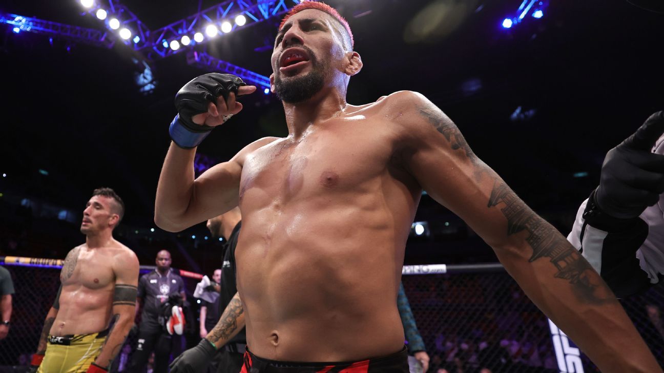 UFC 283: peruano Daniel Marcos permaneció invicto en su debut en UFC ...