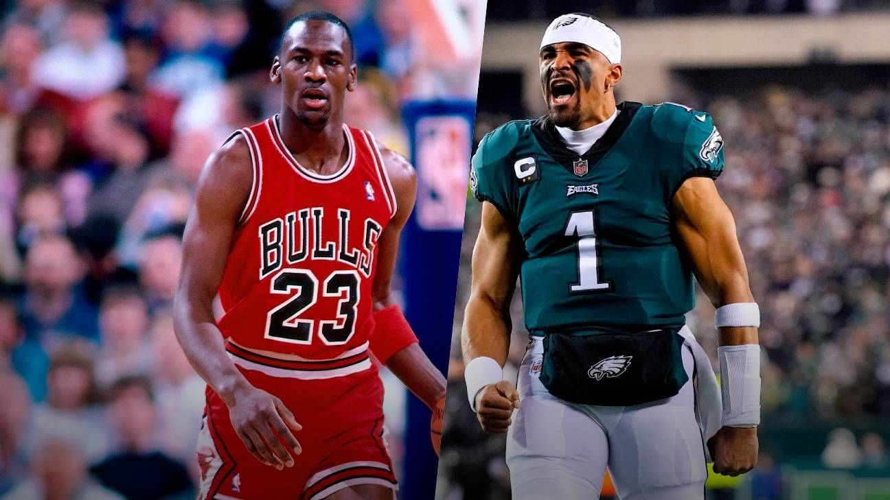Coach de Eagles comparó a Jalen Hurts con Michael Jordan - ESPN