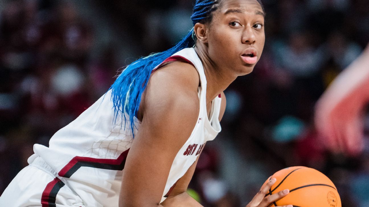 South Carolina's Aliyah Boston headlines Wooden Award's top 20 - ESPN