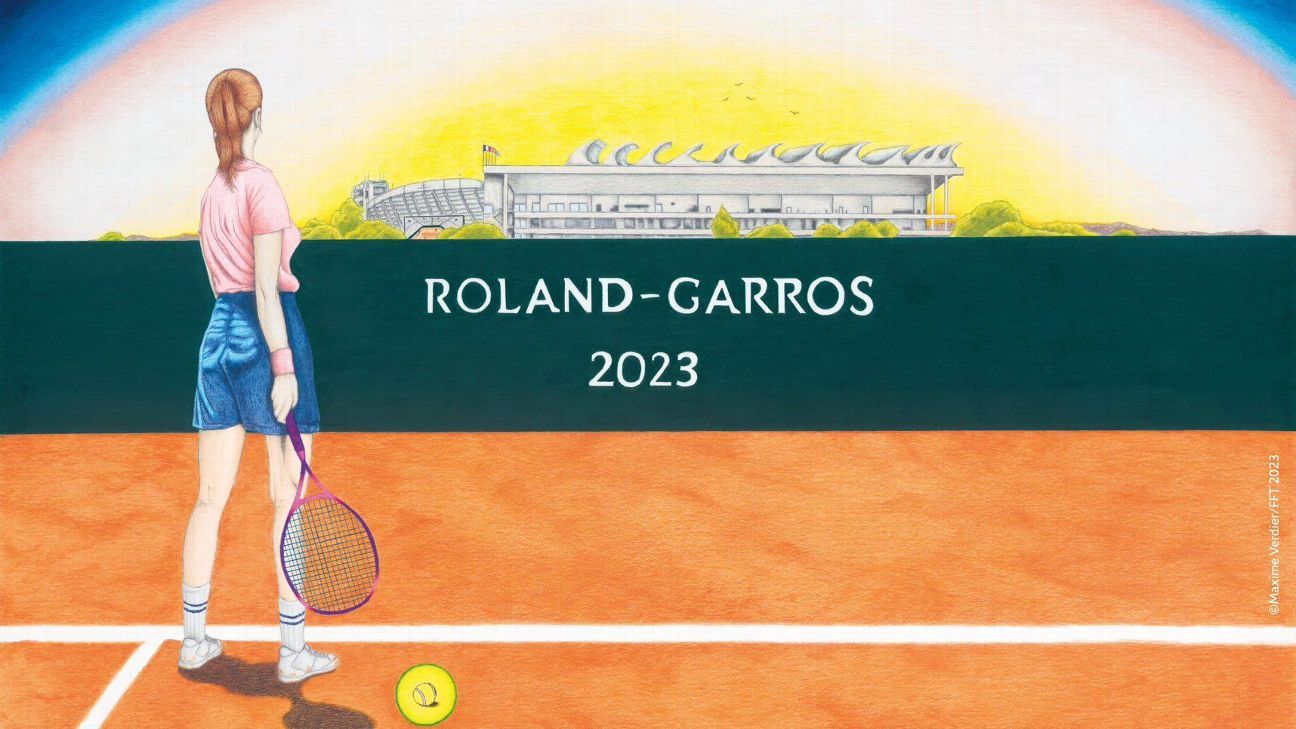 Roland Garros 2023 tiene su cartel oficial - ESPN