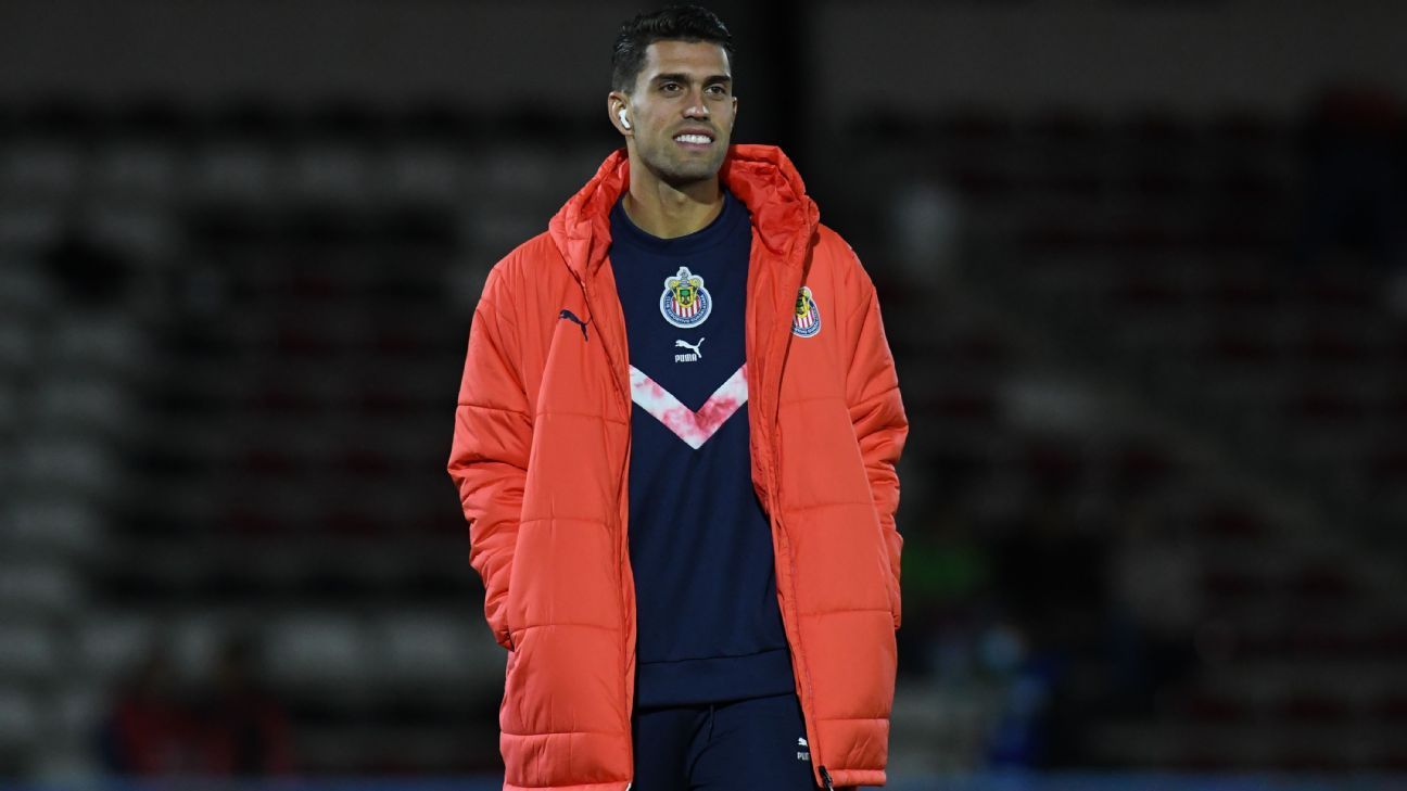 Delantero Daniel Ríos, refuerzo de Chivas, es titular por primera vez ...