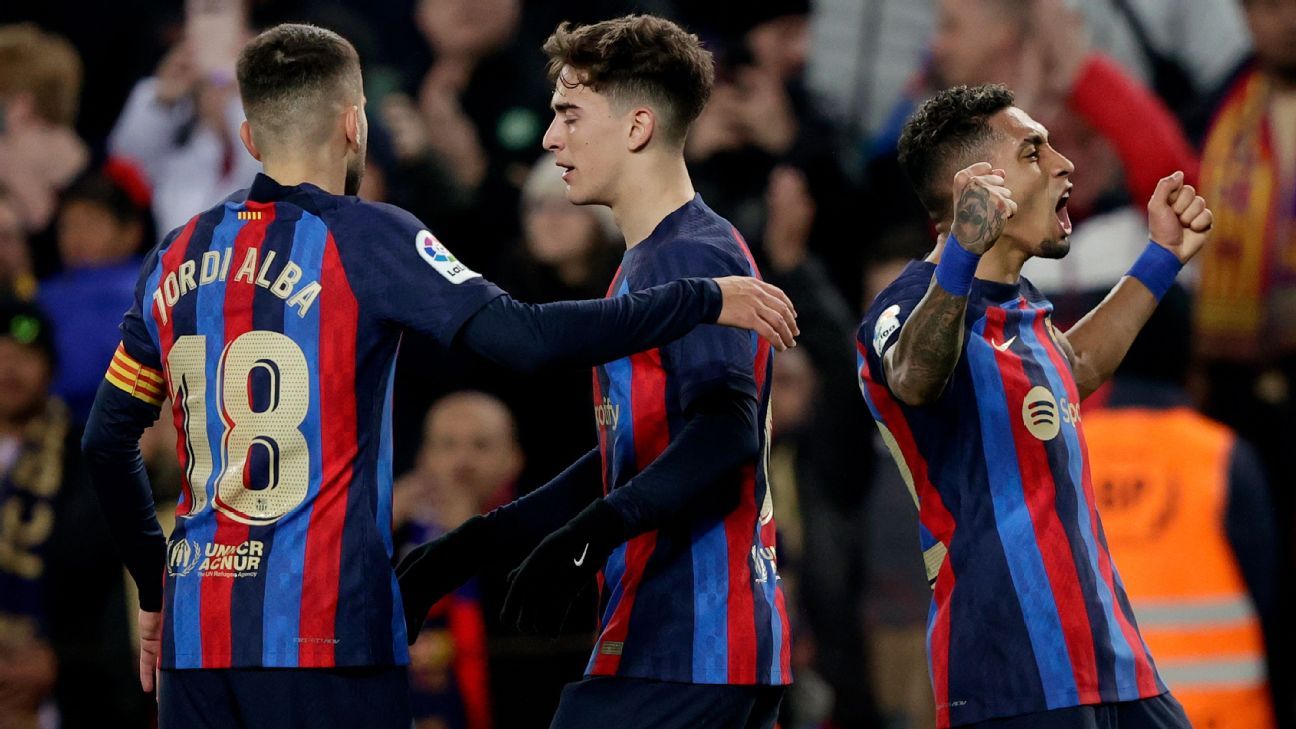 El Barcelona, a ritmo de rondar los 100 puntos - ESPN