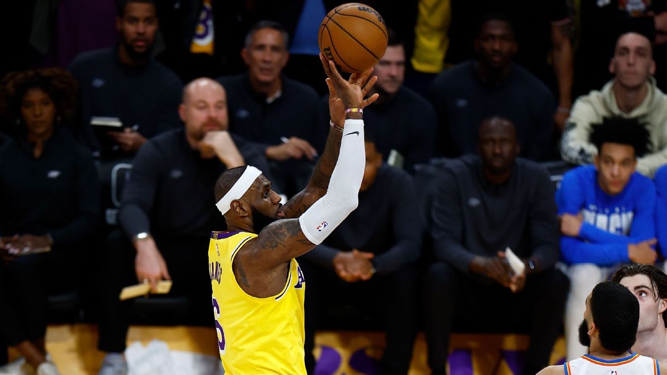 Is LeBron James fantasy basketball's top all-time scorer? - ESPN