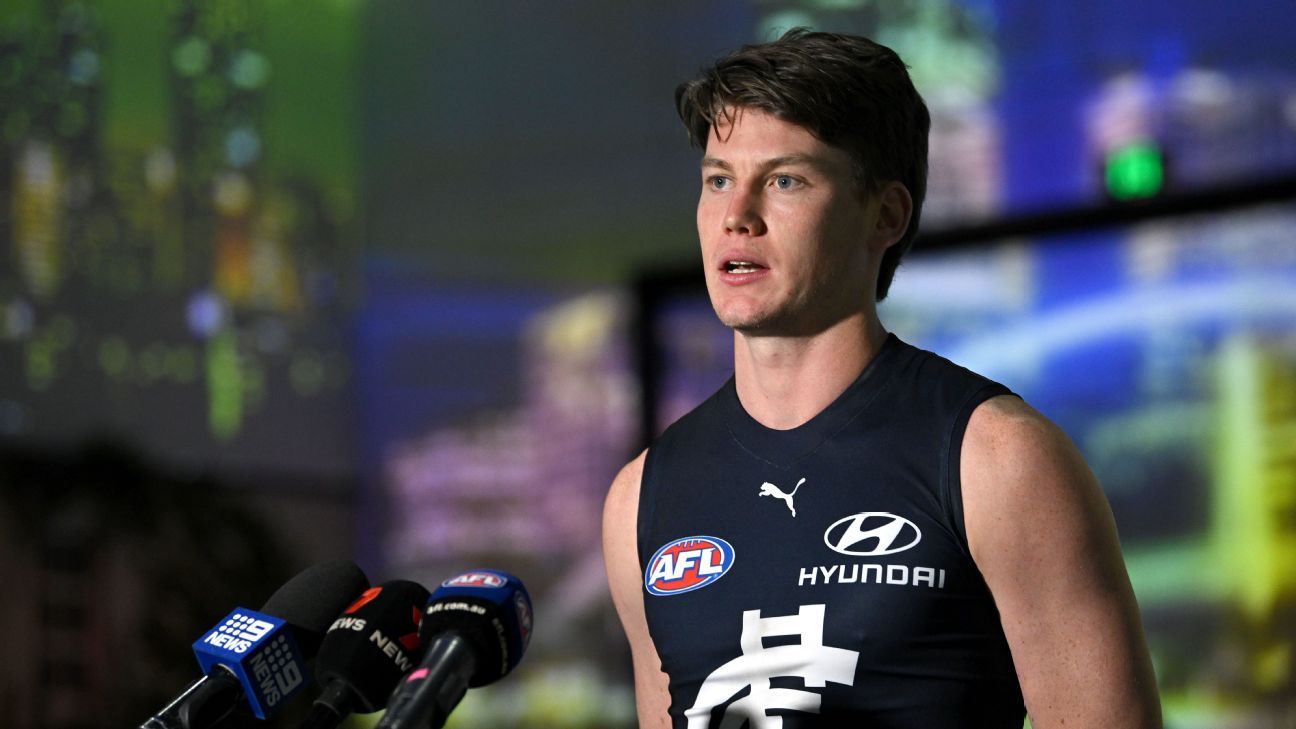 Time frame on Carlton gun Sam Walsh's return still unclear - ESPN