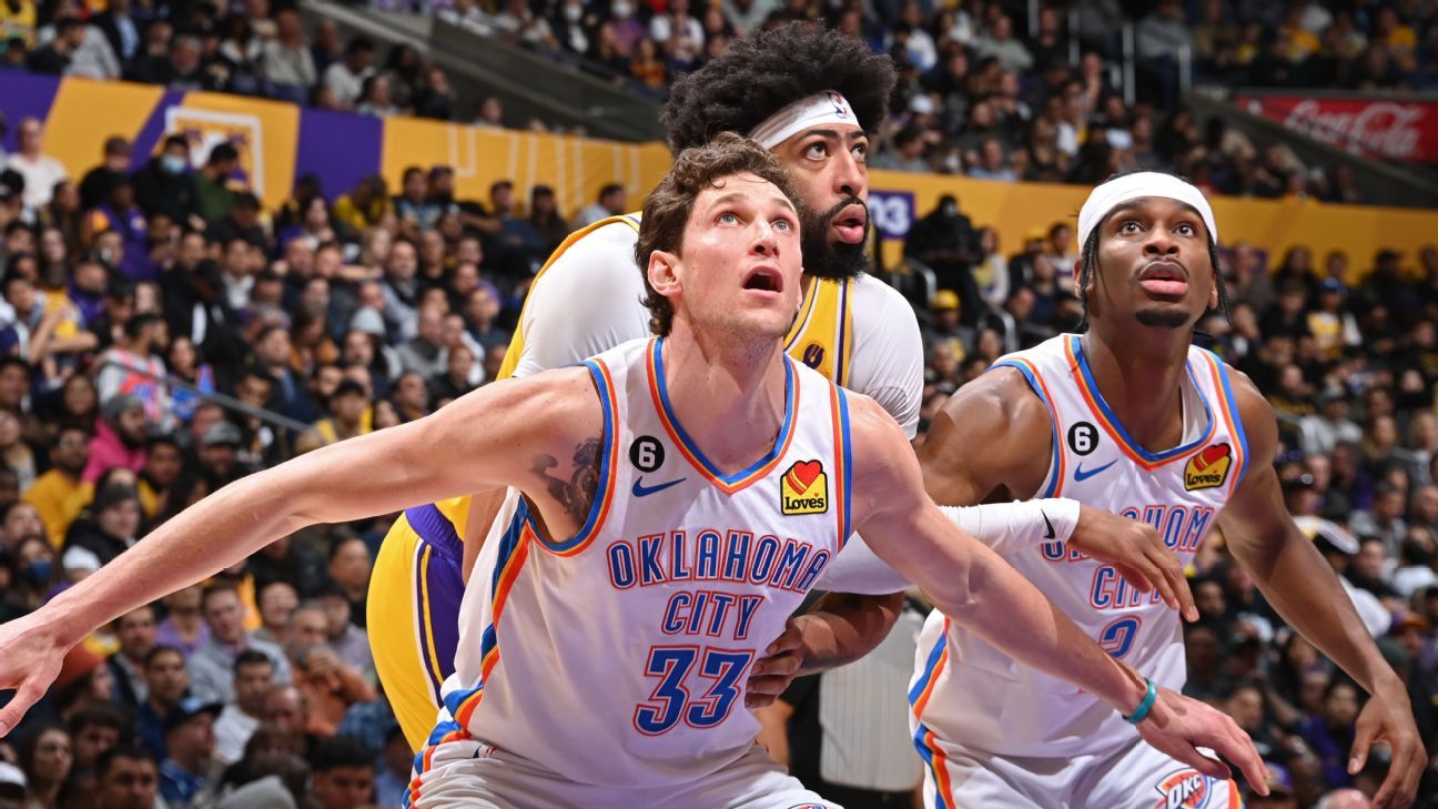 Mike Muscala rejoins Thunder after Pistons buyout - ESPN