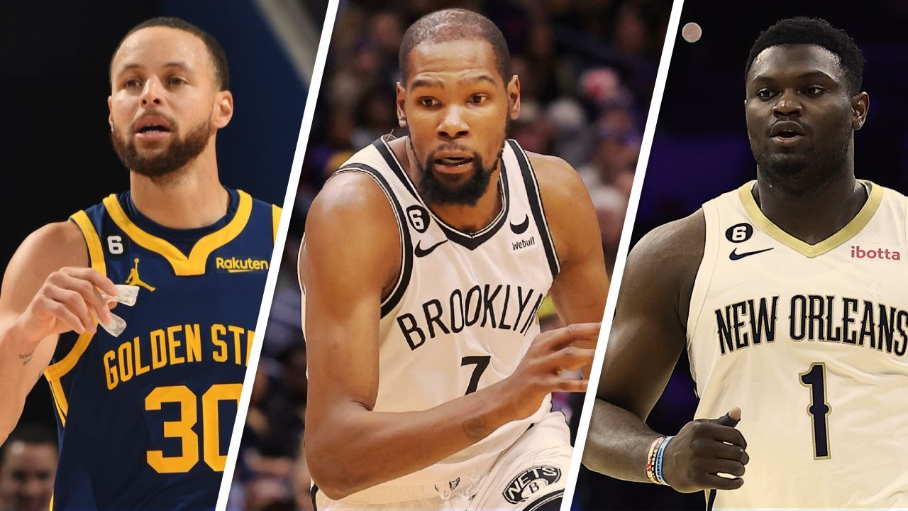 NBA define substitutos de Curry, Kevin Durant e Zion Williamson no All ...