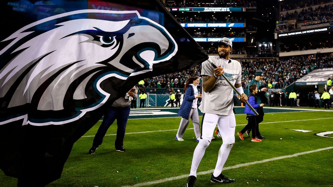 La historia detrás del escudo de los Eagles, una evolución constante - ESPN