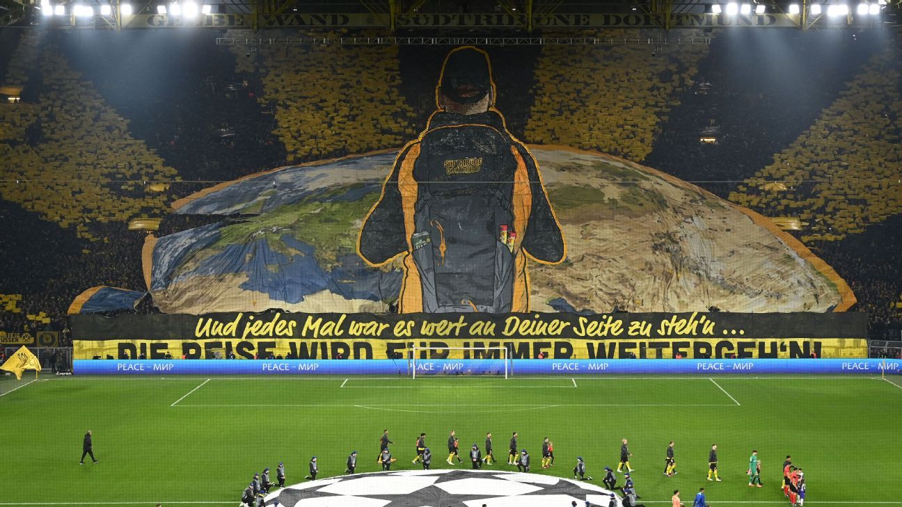 Entenda o que significa o mosaico impressionante da torcida do Borussia ...