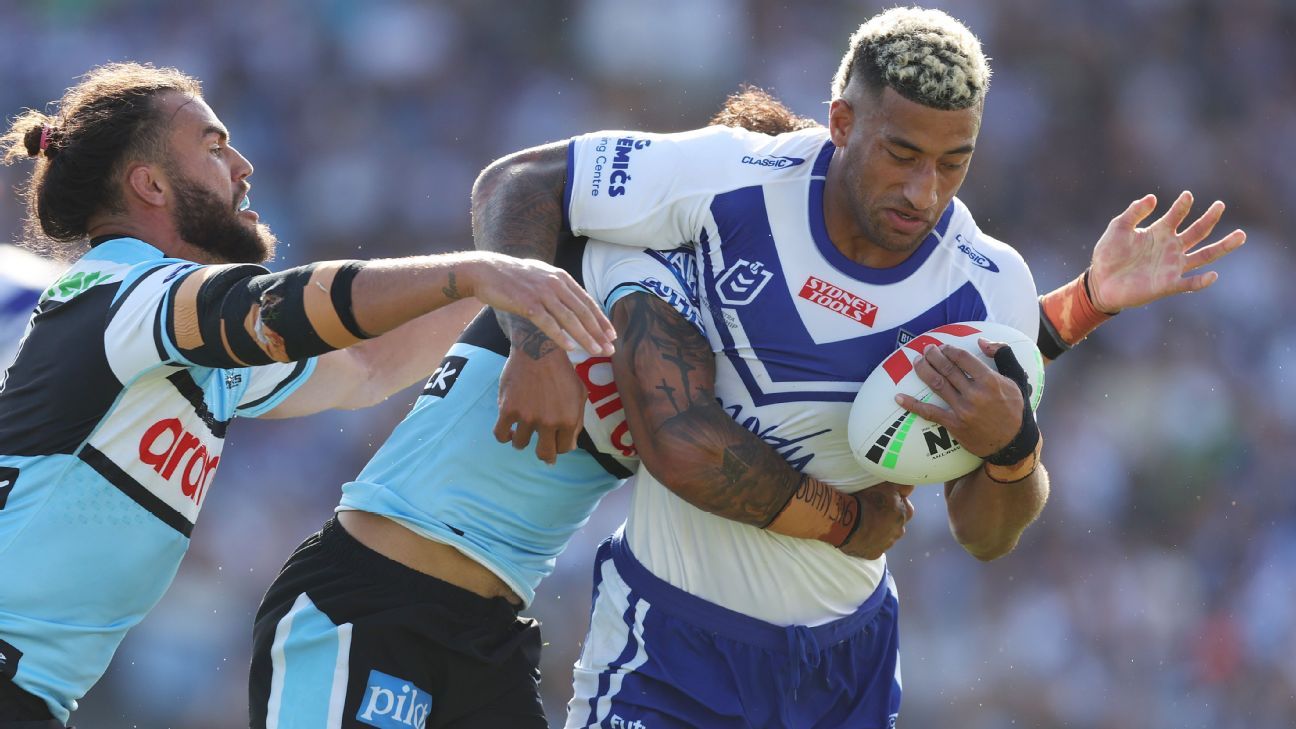 NRL Pec injury sidelines Bulldogs NRL star Kikau - ESPN