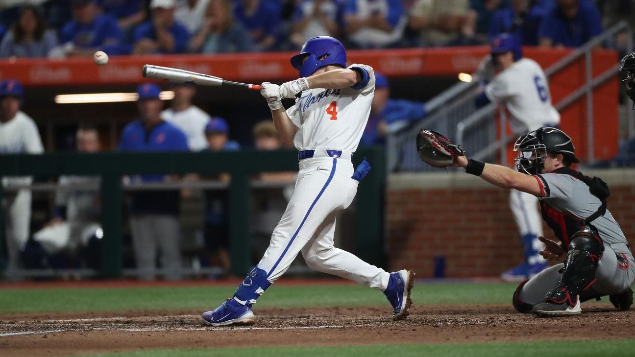 No. 7 Florida slugs 16 hits over Cincinnati
