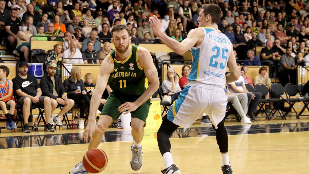 FIBA World Cup Qualifier Australia Boomers thump Kazakhstan in final ...