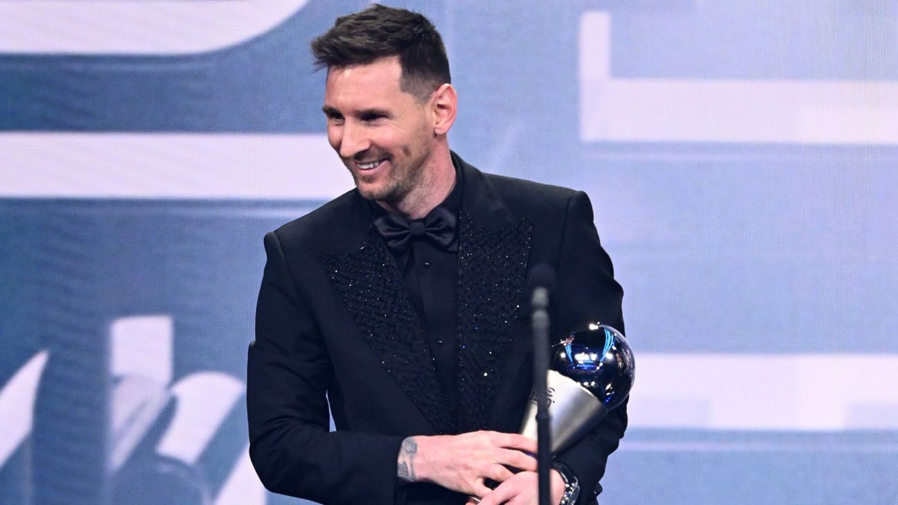 Lionel Messi ganó el premio The Best al mejor jugador del mundo - ESPN