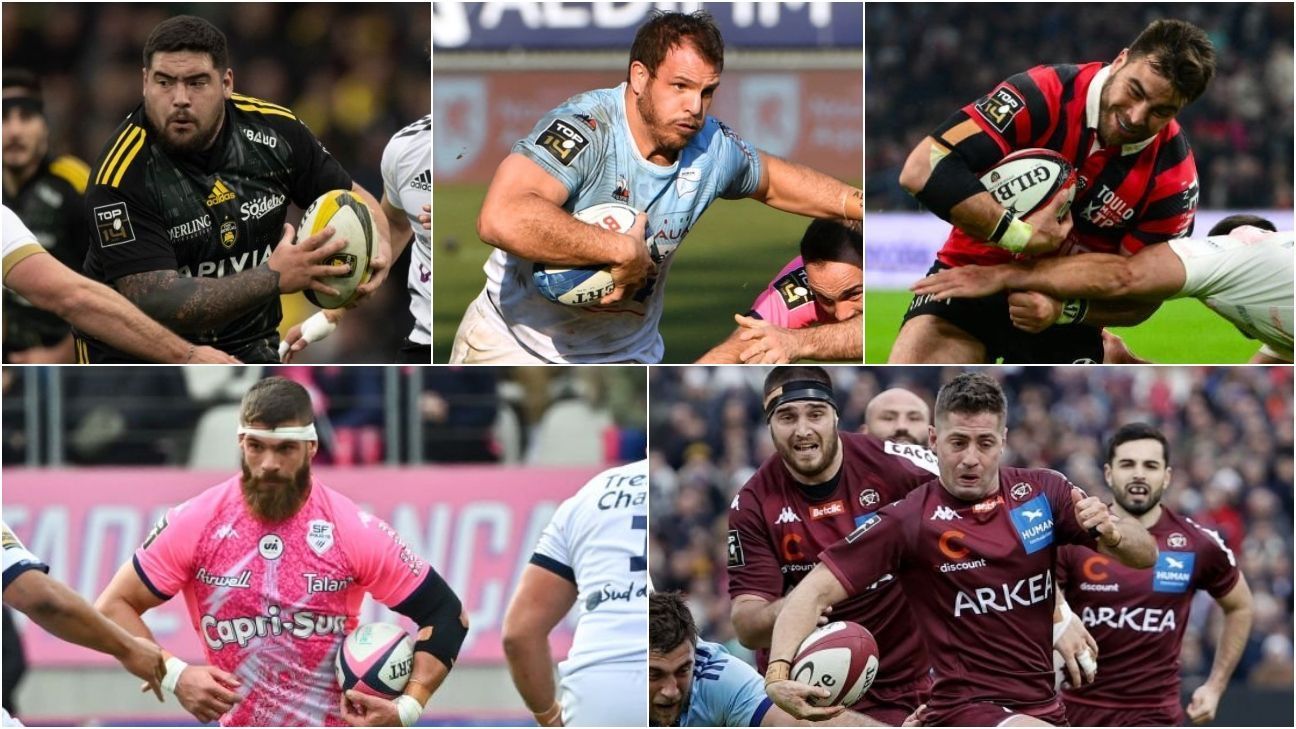 Argentina copó el XV del mes en el Top 14 - ESPN