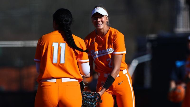 Pickens' perfect game highlights No. 6 Tennessee's sweep