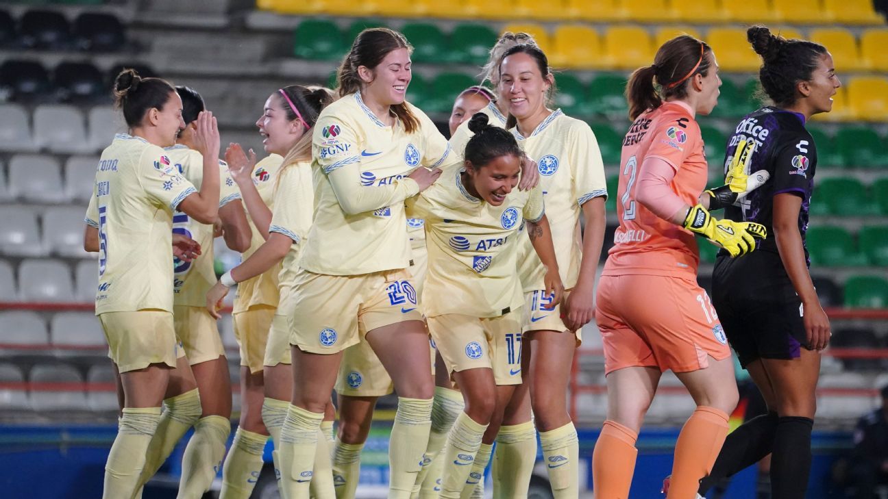 América derrota a Pachuca en un intenso duelo de Liga MX Femenil - ESPN