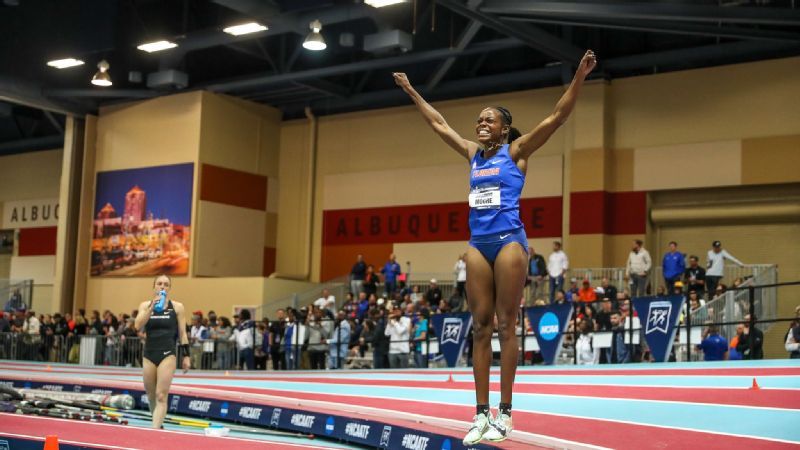 Arkansas sweeps NCAA indoor track and field titles