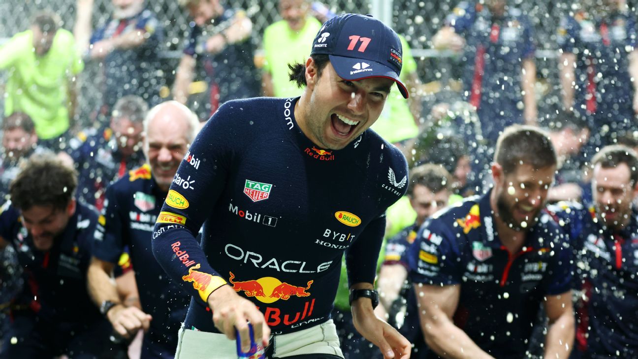 Prensa internacional califica como "impresionante" la actuación de Checo Pérez en el GP de ...