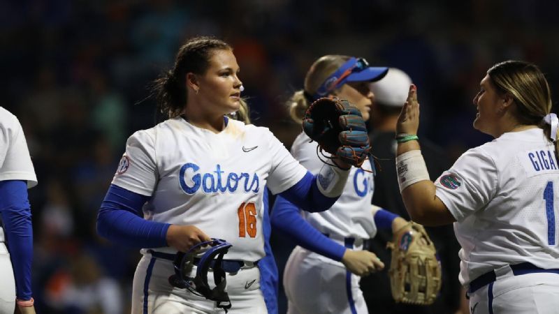 Florida's Delbrey hurls one-hitter against Stetson