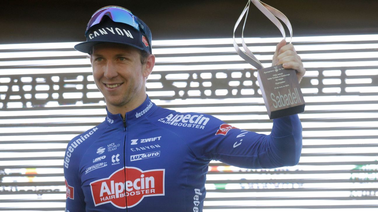 Kaden Groves manda en el sprint de Sabadell - ESPN