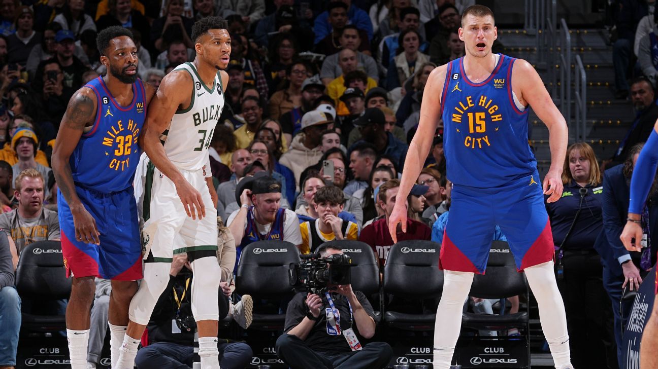 Nuggets amassam Bucks de Antetokounmpo com show de Jokic na NBA - ESPN