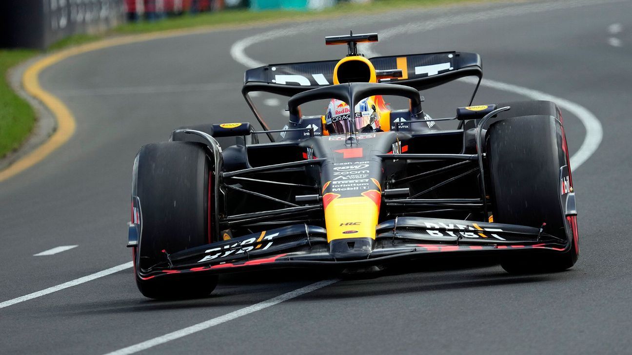 Fórmula 1: Max Verstappen dominó los ensayos del GP de Australia - ESPN