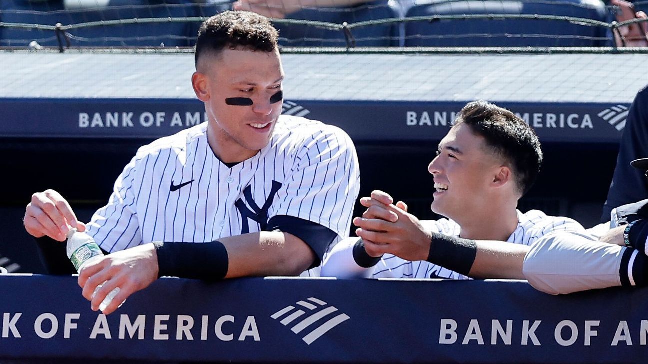 Aaron Judge gifts Anthony Volpe a PS5, beats him in FIFA 23 - ESPN