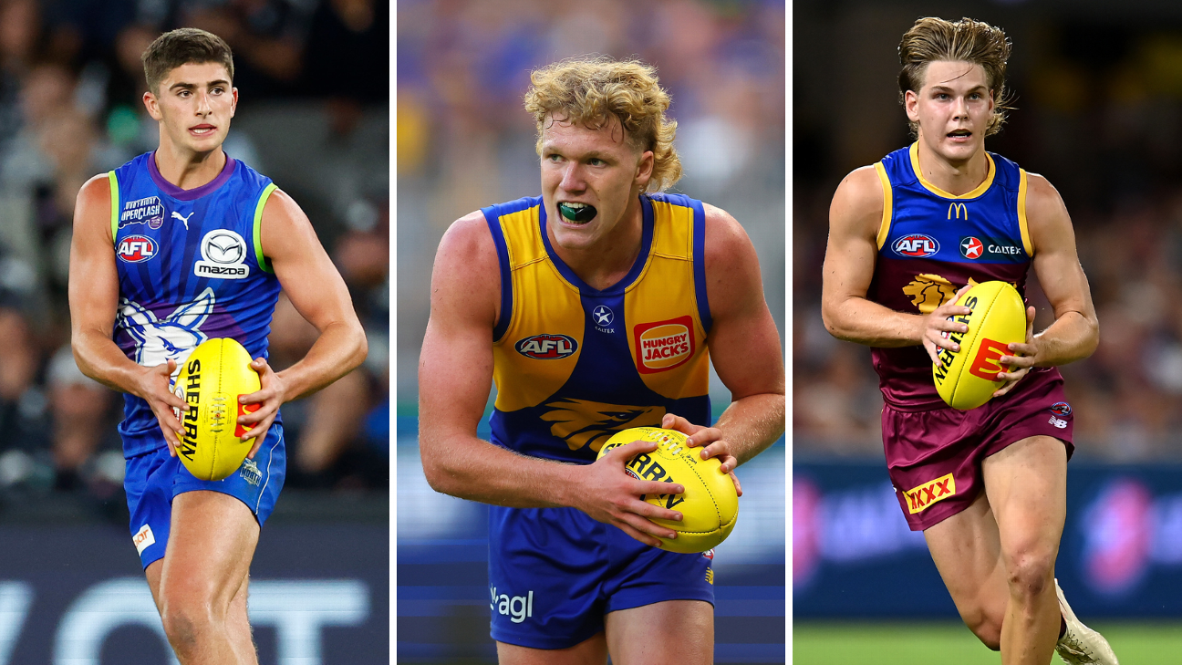 AFL Rookie Rankings: An historic start for a bumper draft class - ESPN