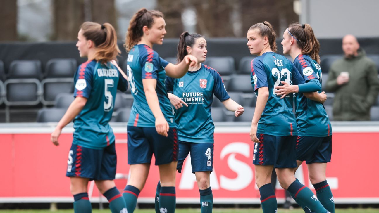 FC Twente Vrouwen voorkomt Eindhovense bekerfinale met zege op ...