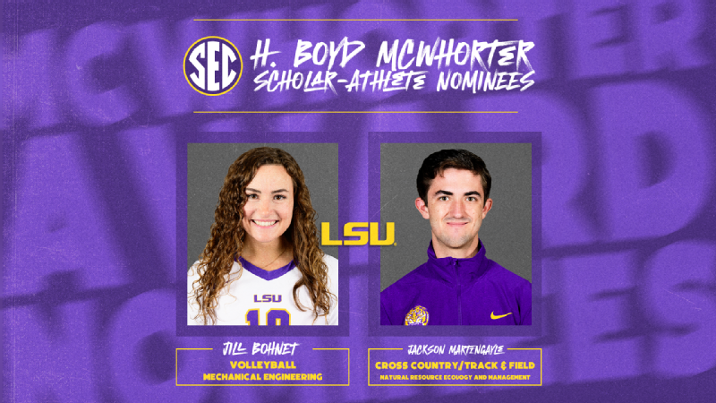 SEC names LSU nominees for McWhorter Award