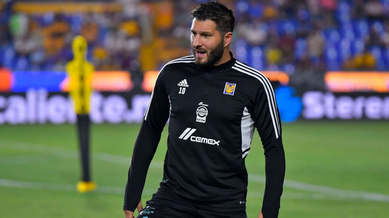 André-Pierre Gignac, suplente en el Tigres vs. Puebla - ESPN