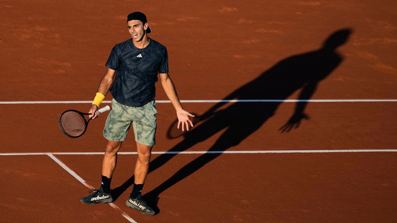 Francisco Cerúndolo se despidió del ATP 500 de Barcelona - ESPN