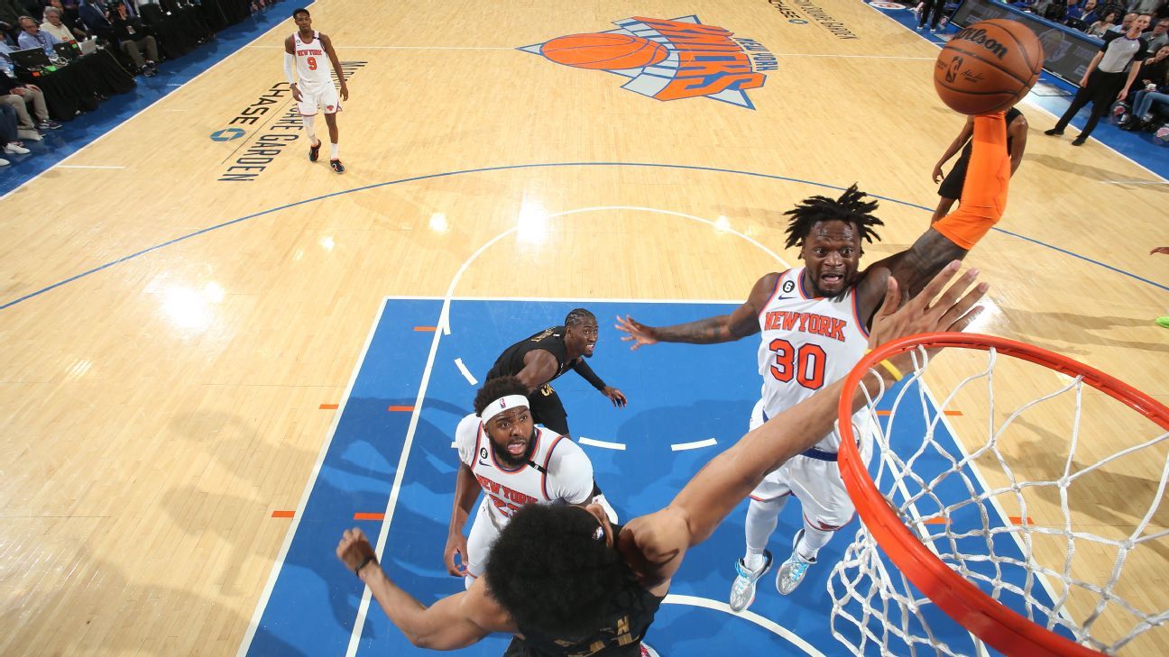 Knicks vencem Cavaliers e desempatam série nos playoffs da NBA - ESPN