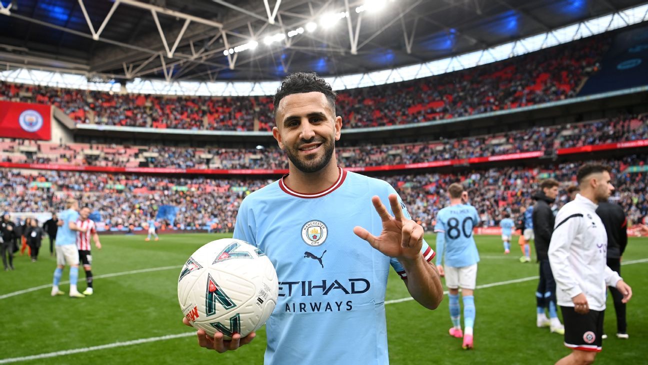 Pep Guardiola: FA Cup semifinal hero Riyad Mahrez not shy about showing ...