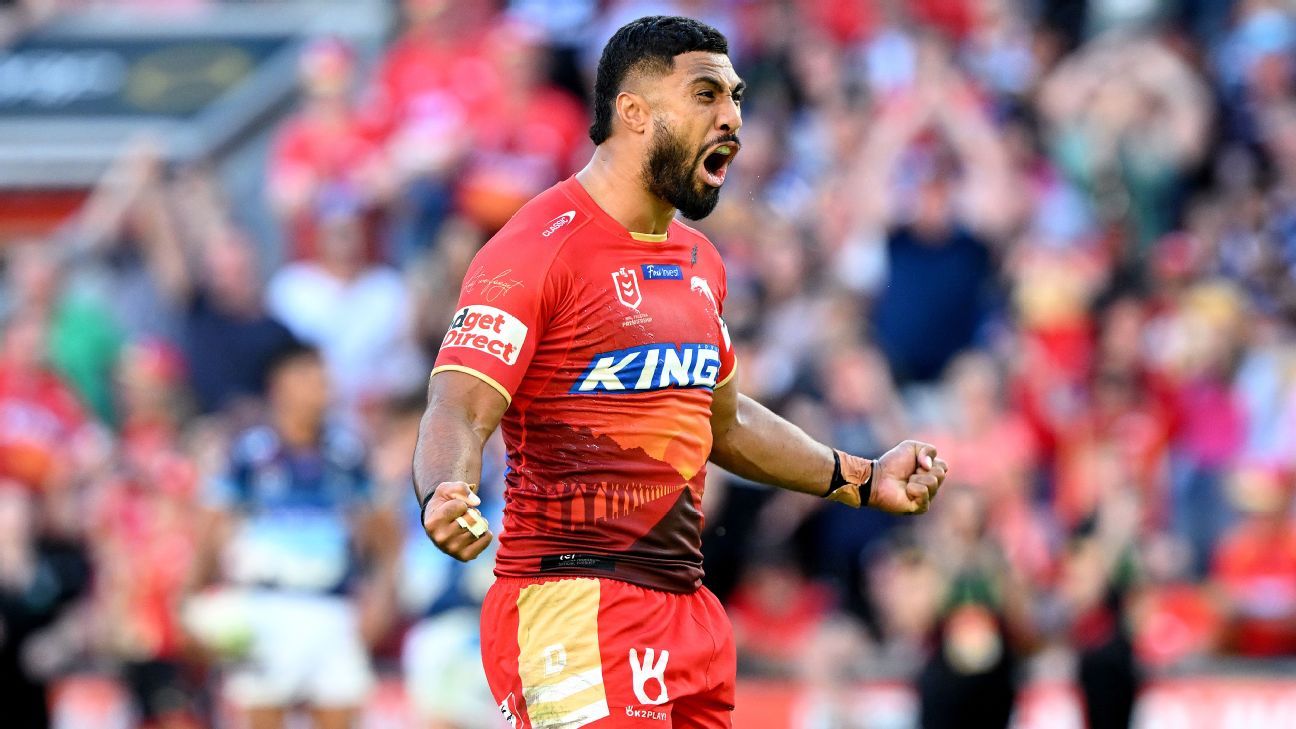 NRL Round 8 Dolphins stun Gold Coast Titans in history-making comeback ...