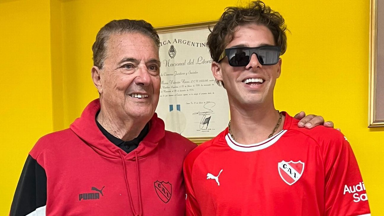 Santiago Maratea lanzó la colecta para ayudar a Independiente - ESPN