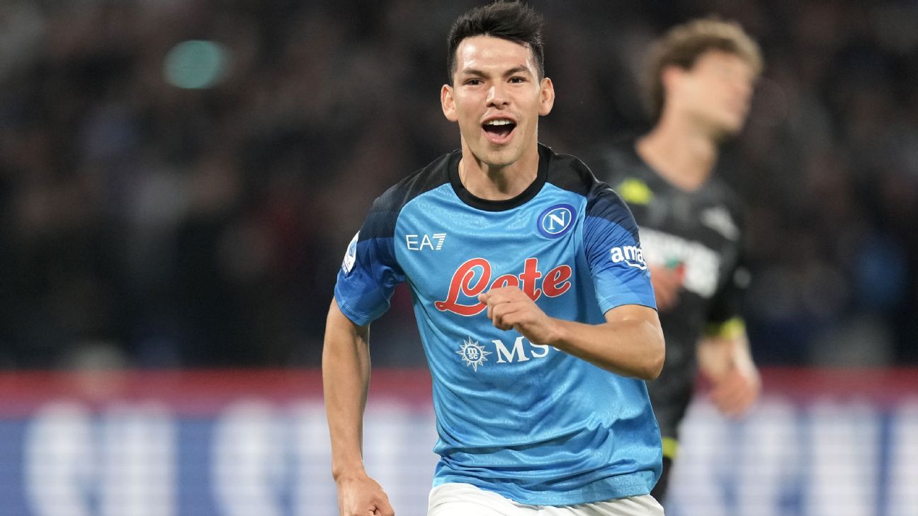 Hirving Lozano, primer mexicano campeón en la Serie A - ESPN