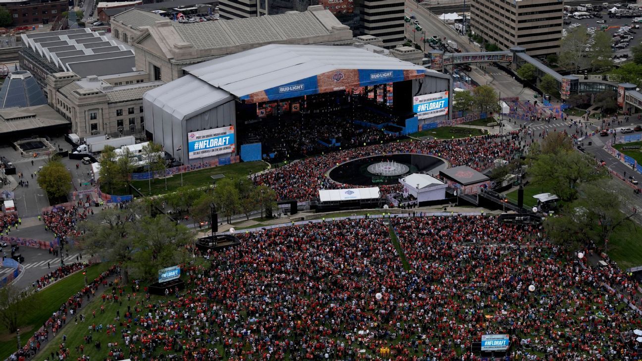 NFL anuncia audiencia de 54.4 millones de espectadores en el Draft 2023 ...