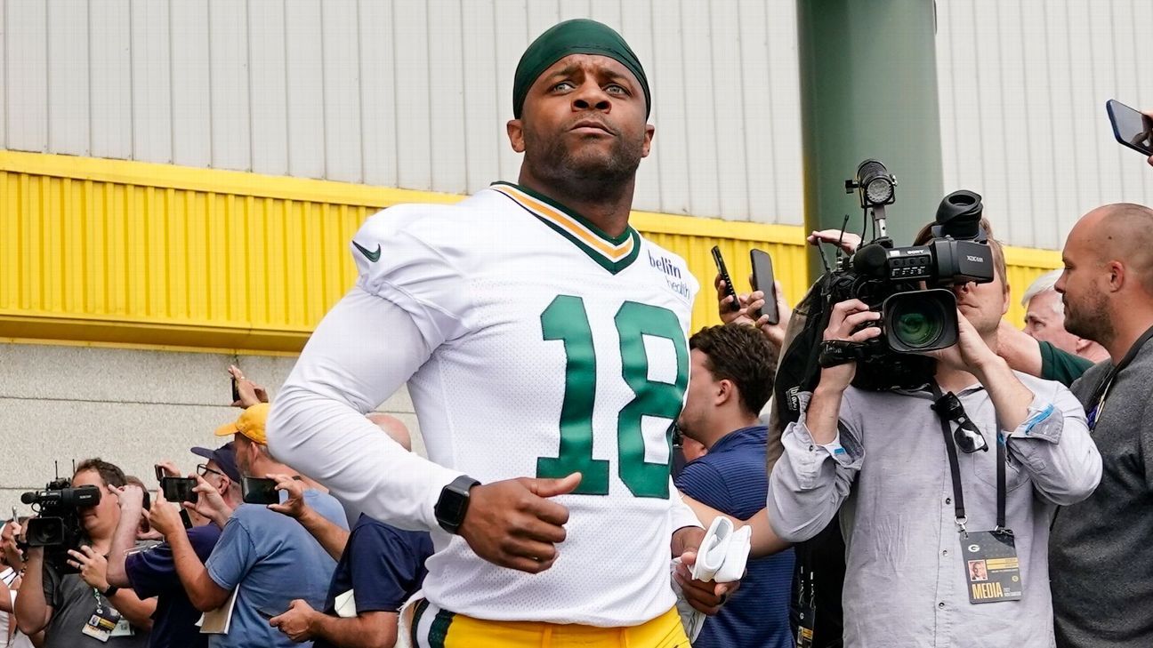 Jets suman otro rostro familiar para Aaron Rodgers en Randall Cobb - ESPN