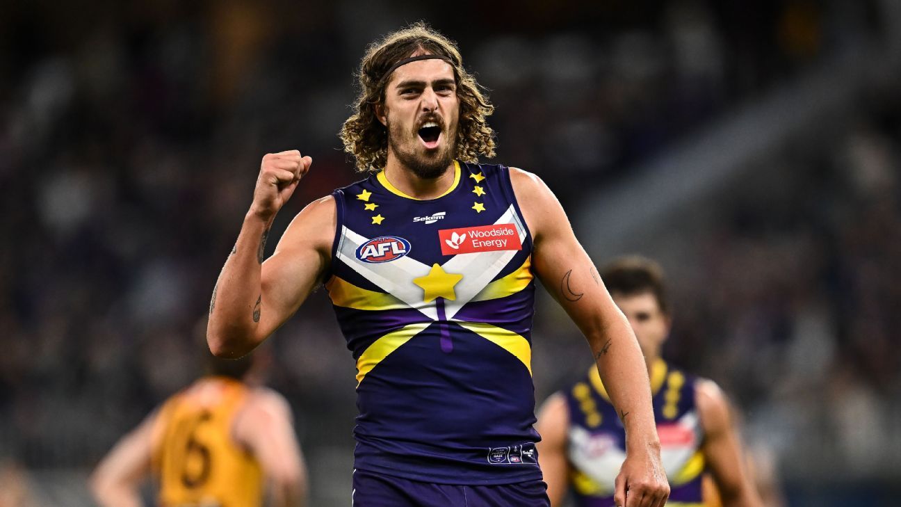 AFL Round 8 Fyfe returns as Jackson-inspired Dockers thump Hawks - ESPN