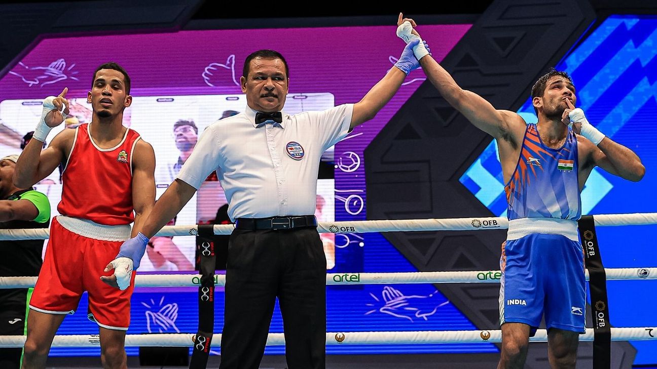 2023 Men's World Boxing Championships: Hussamuddin earns Worlds medal ...