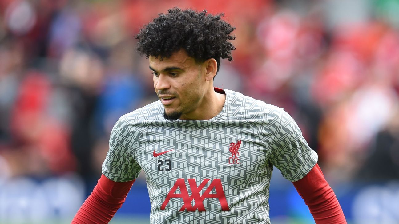 Díaz vuelve a la titular de Liverpool ante Leciester - ESPN