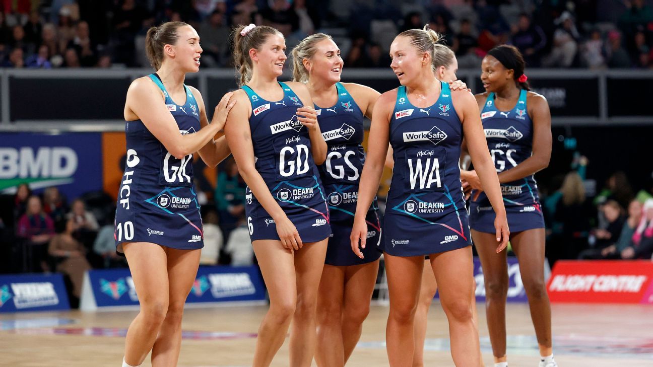 Vixens smash Thunderbirds in Super Netball shocker - ESPN