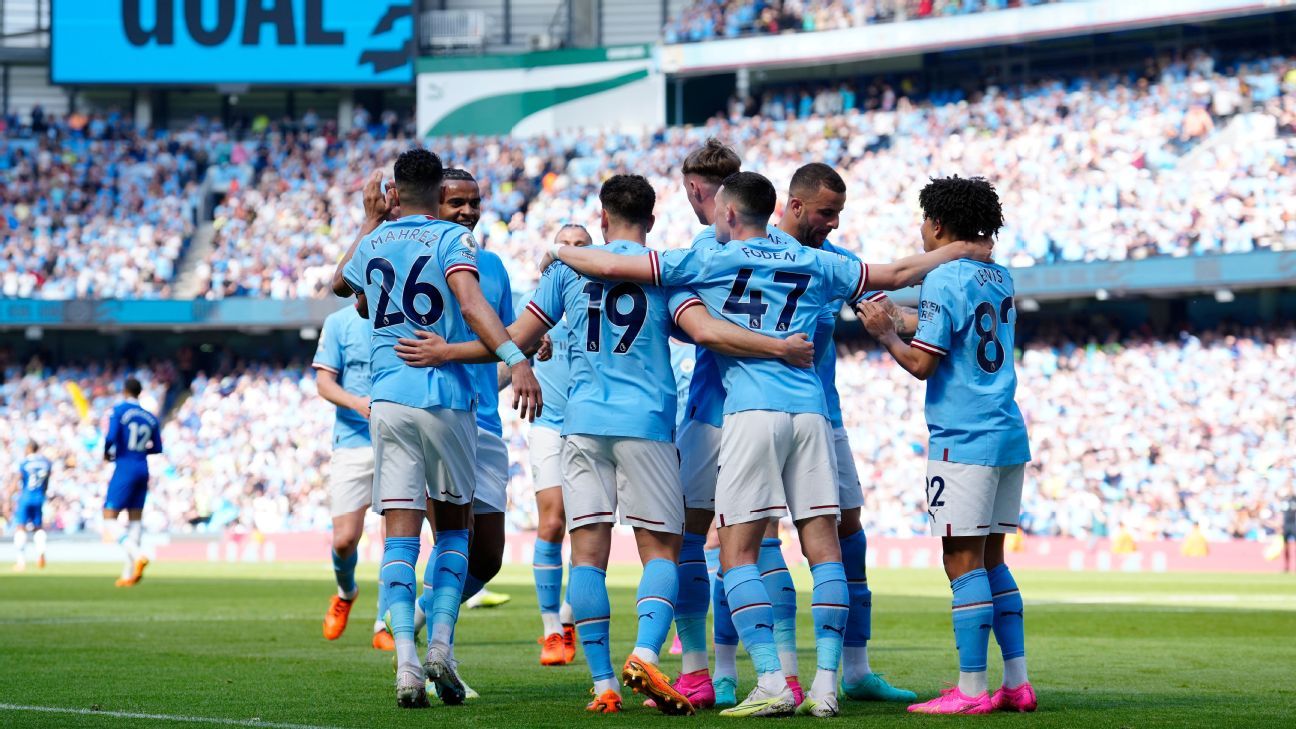 Manchester City festejó el título con triunfo ante Chelsea - ESPN