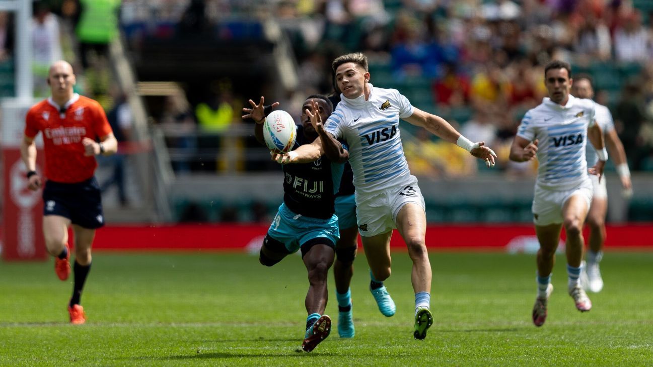 Marcos Moneta y una espectacular final ante Fiji en Londres - ESPN
