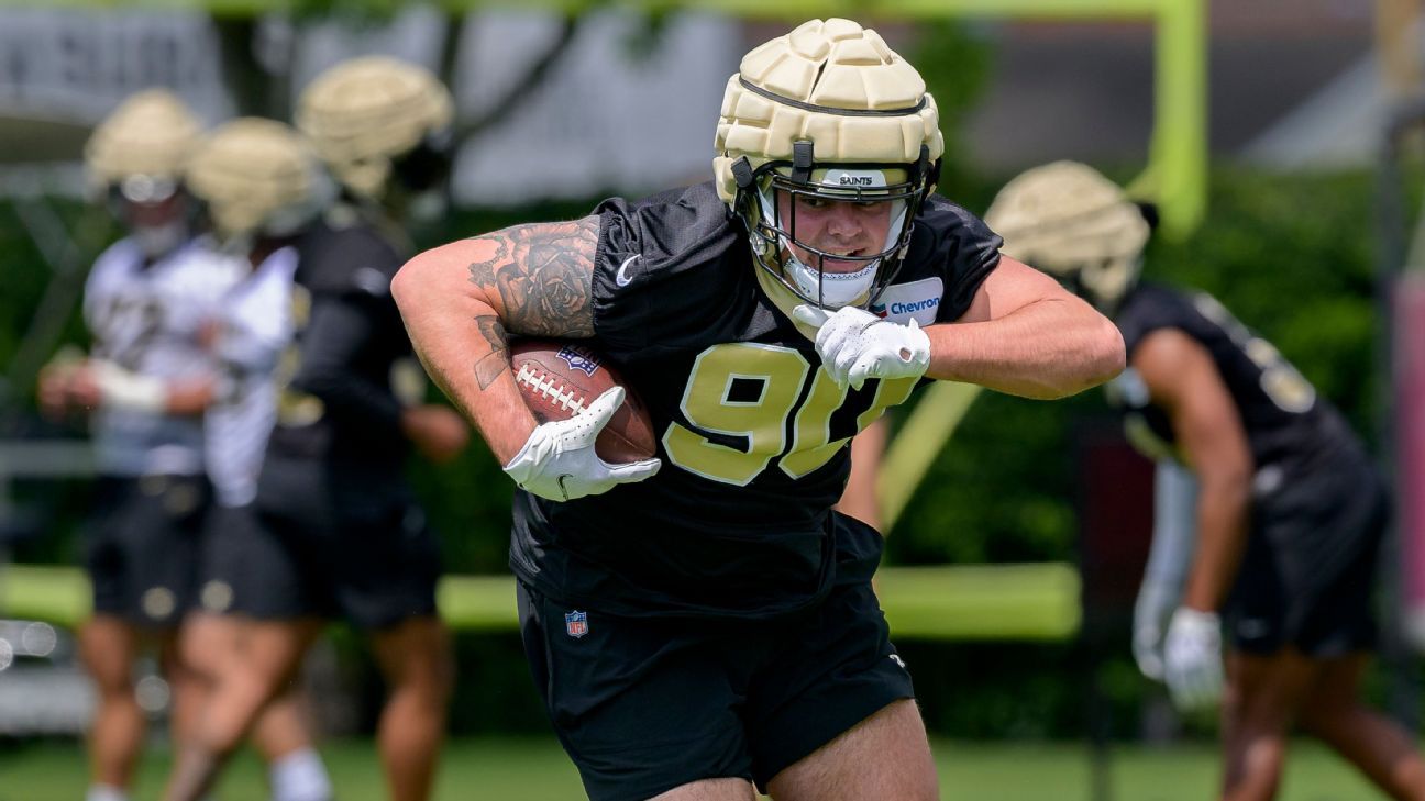 Así se unieron los Saints en torno al novato Bryan Bresee - ESPN