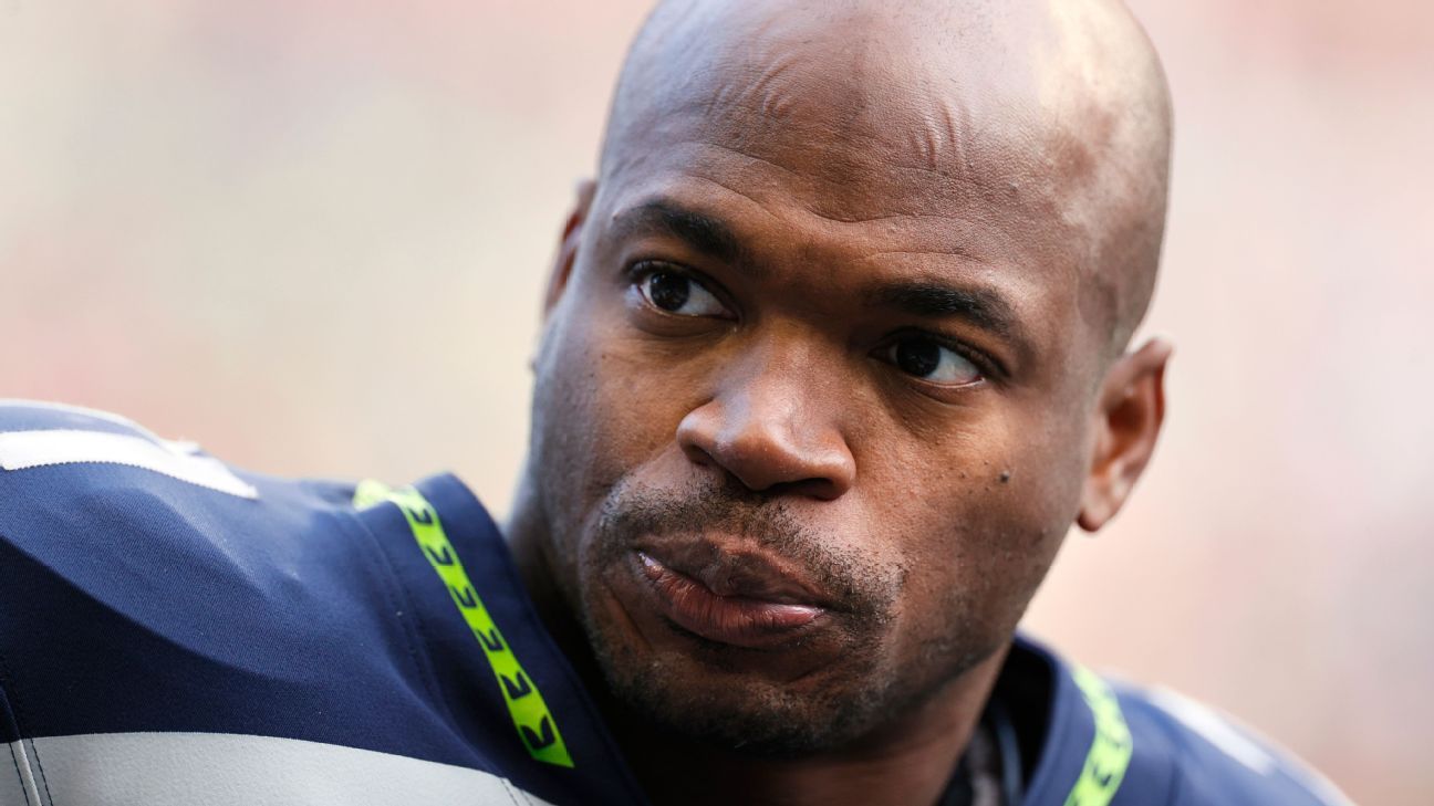 Adrian Peterson aclara que no está oficialmente retirado de la NFL - ESPN