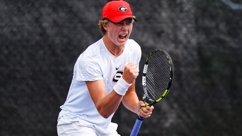 Georgia's Quinn advances to NCAA Singles Championship