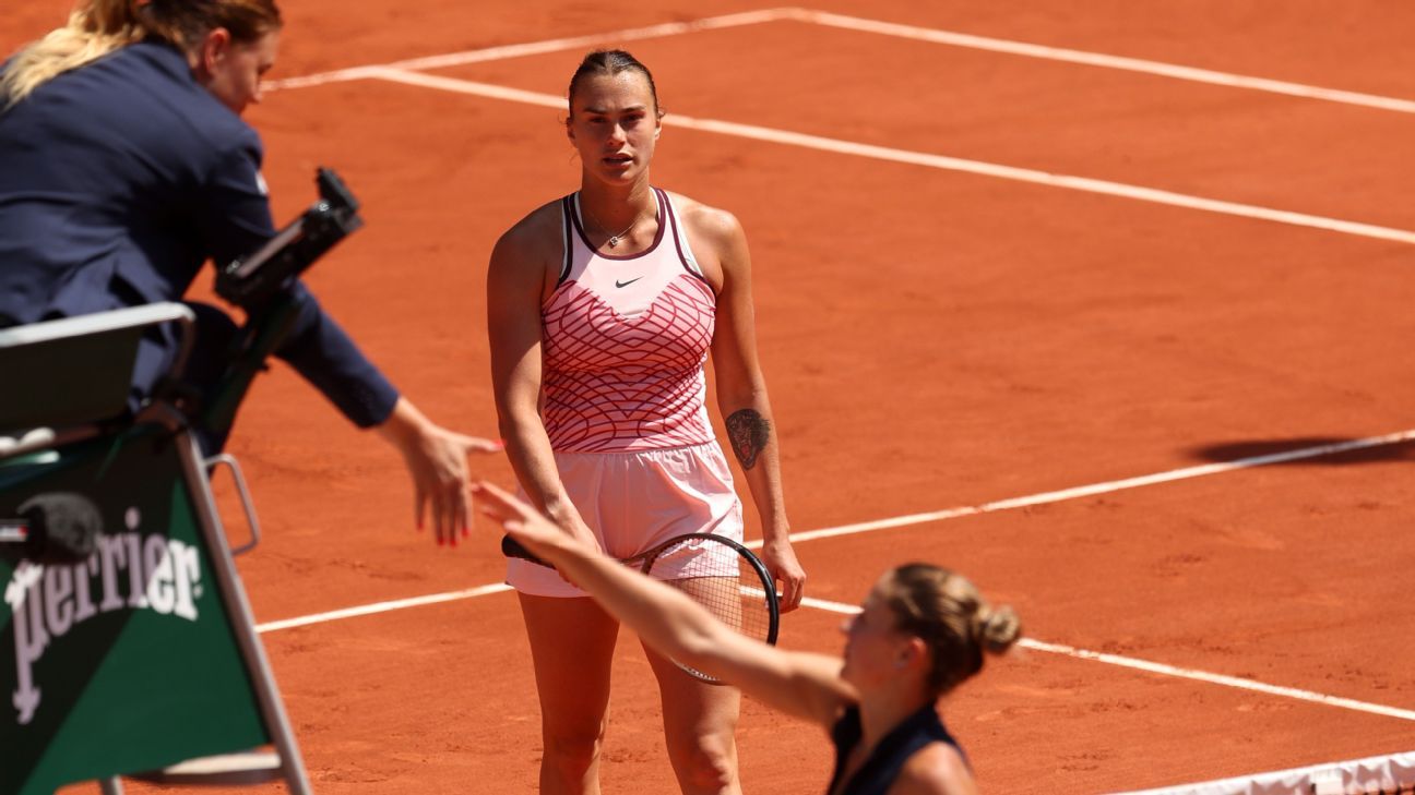 Sabalenka Y Kostyuk Centro De La Polémica En La Apertura De Roland