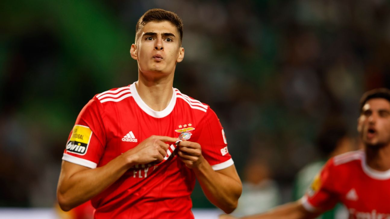 Buscando reforçar zaga, PSG sonda jovem do Benfica - ESPN