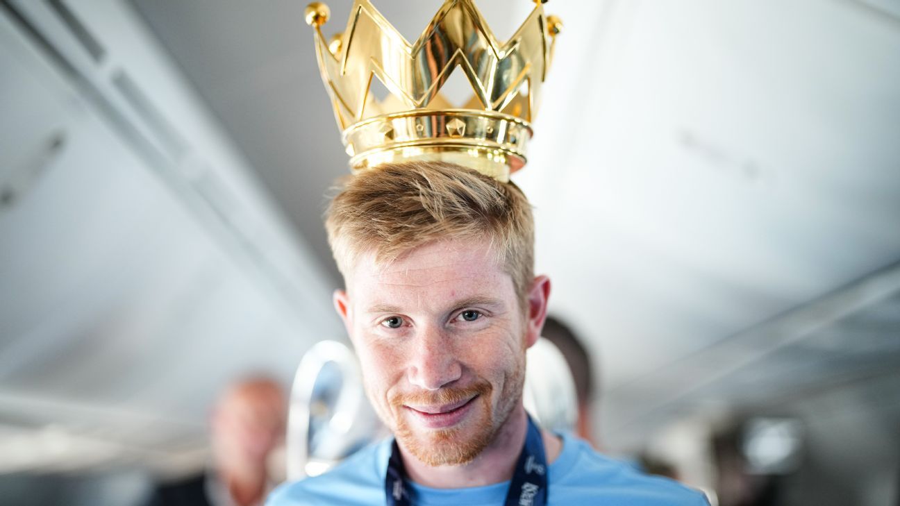 De Bruyne faz ranking de seus favoritos; veja - ESPN